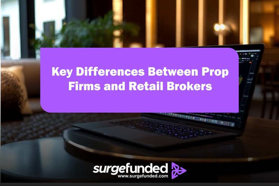 Key Differences Between Prop Firms and Retail Brokers