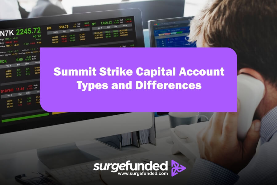 Summit Strike Capital Prop Firm Account Types and Differences